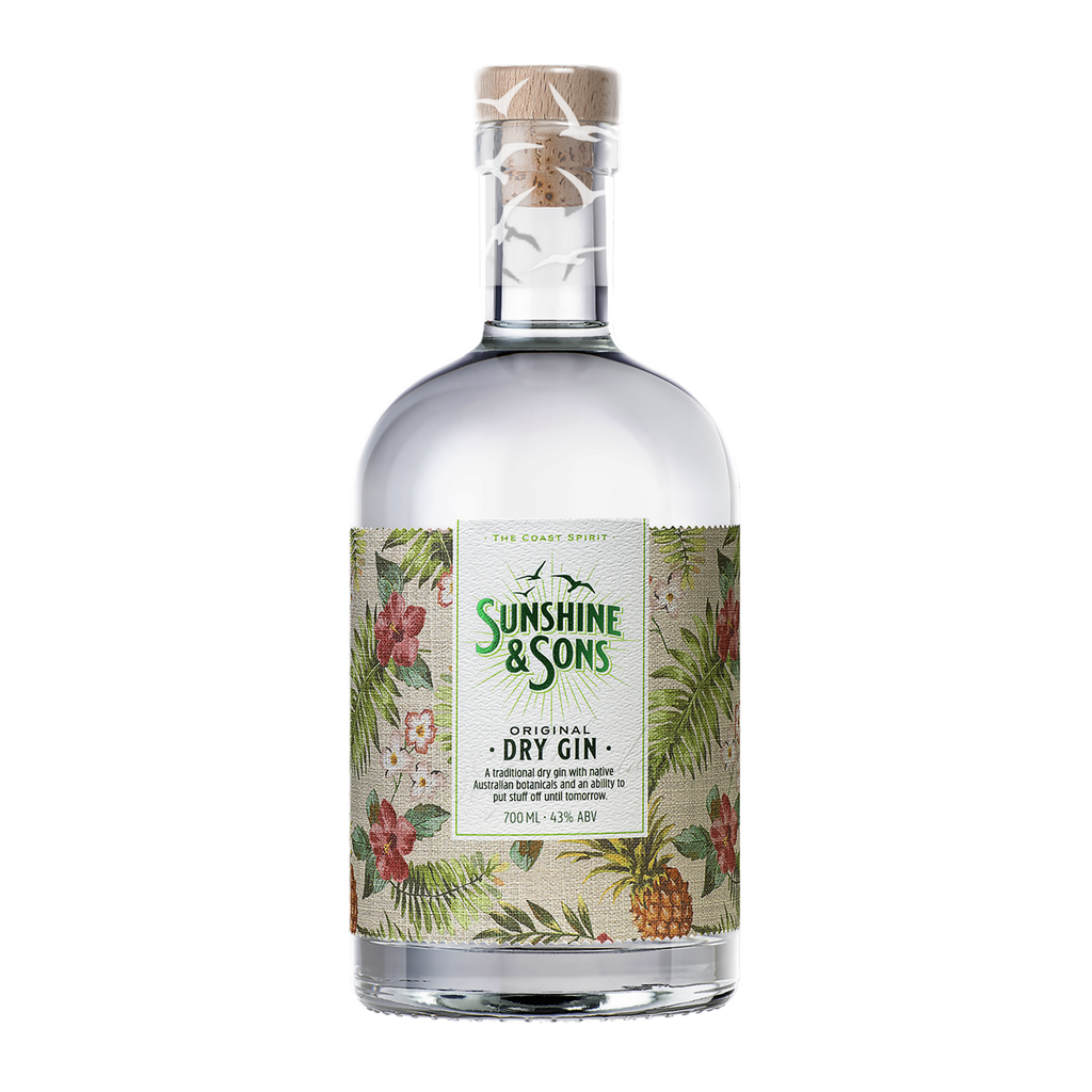 Sunshine & Sons Premium Spirits - Original Dry Australian Gin