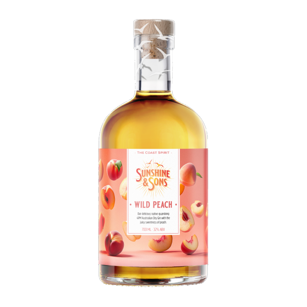 Wild Peach Dry Gin – Sunshine & Sons